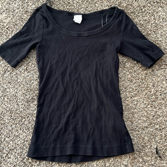 H&M | Tops | Hm Ribbed Top | Poshmark